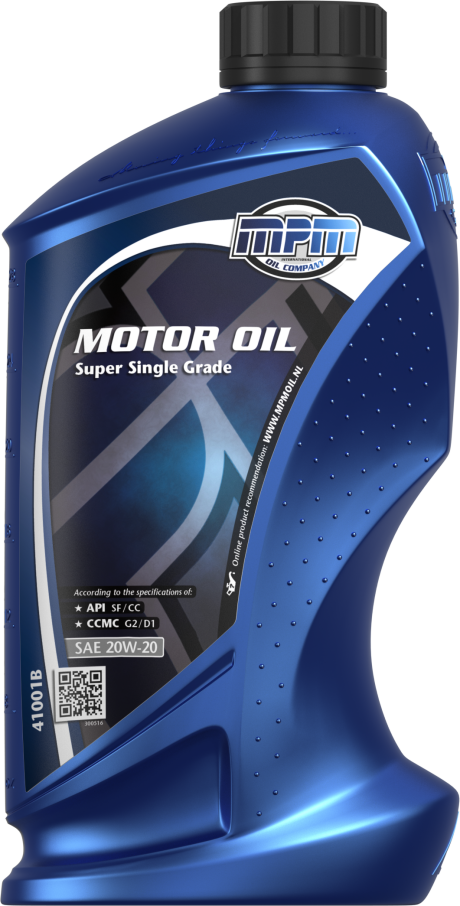 41000B • Motor Oil SAE 20W-20 Super Single Grade | Products | MPM Oil