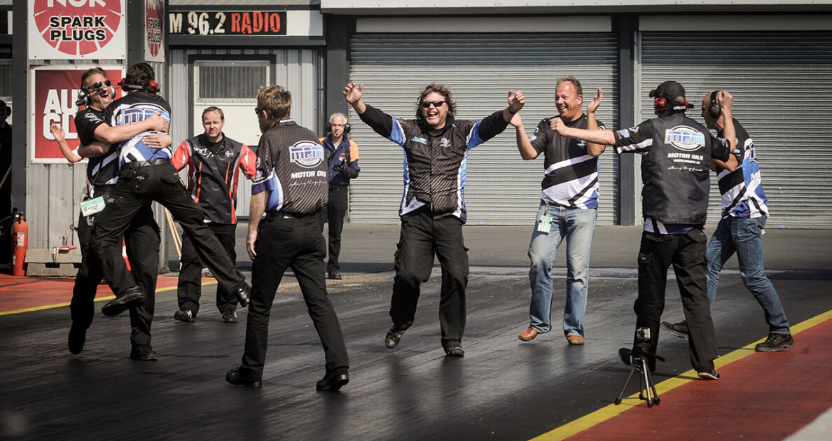 Strong semi-final finish for MPM-driver David Vegter at Santa Pod ...