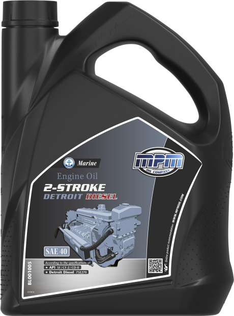 BL001000 • Marine Engine Oil 2-Stroke Detroit Diesel SAE 40 | Products ...