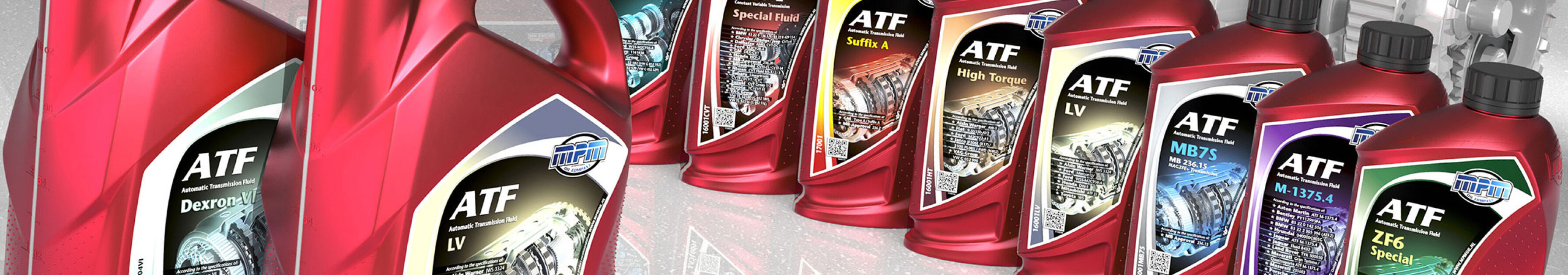 ATF, almost 20 different types of mandatory prescribed version ...